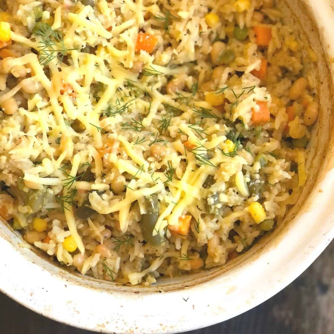 Vegan Rice Bake - Gluten Free and Easy! - know gluten